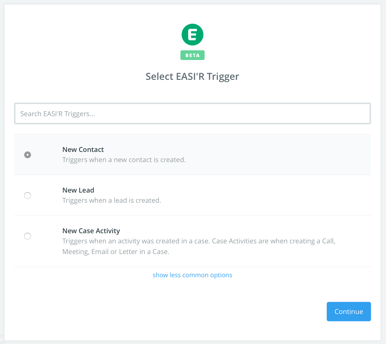 Zapier - EASI'R Documentation